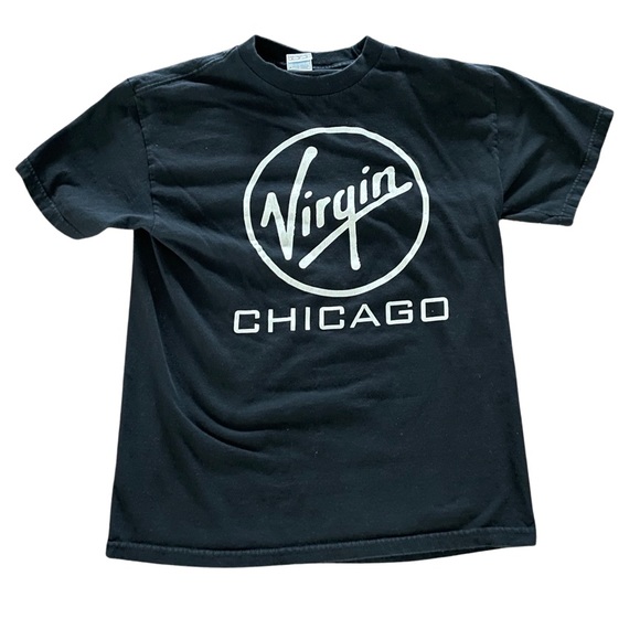 Vintage | Shirts | Virgin Records Chicago Vintage Tshirt Adult Medium ...